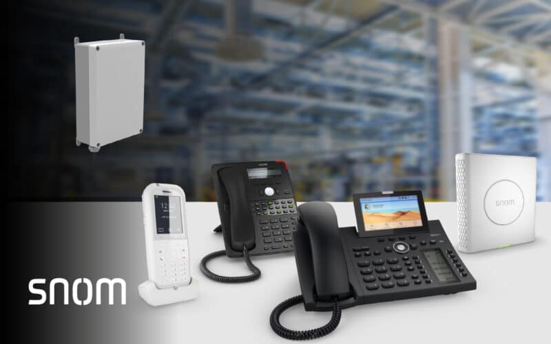 Snom: DECT Systeme + VoIP Telefone > sicher & professionell
